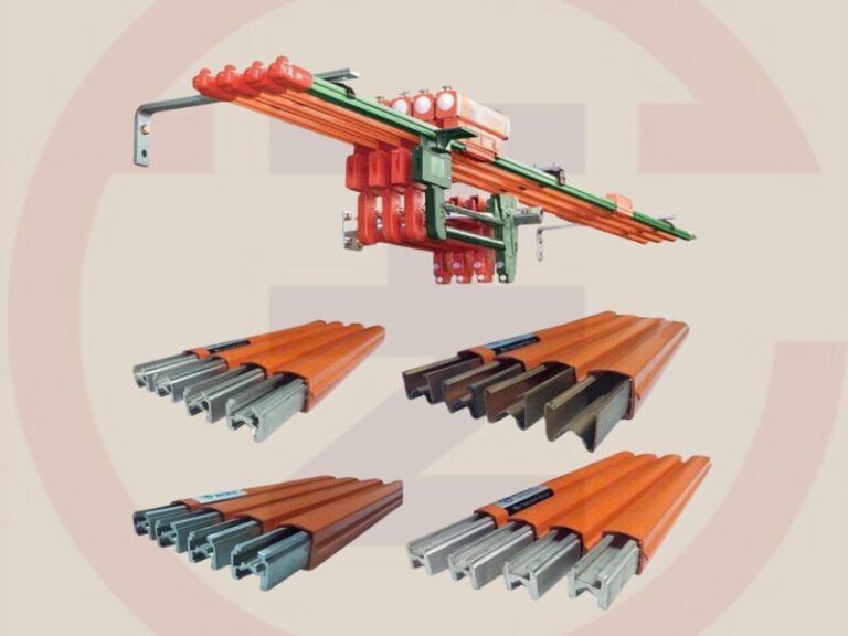 Ray điện cầu trục 1P 200A cho nhà máy bê tông, nhà máy thép