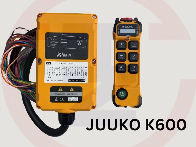 Điều khiển cầu trục Juuko là remote cẩu trục K600, K800 Đài Loan